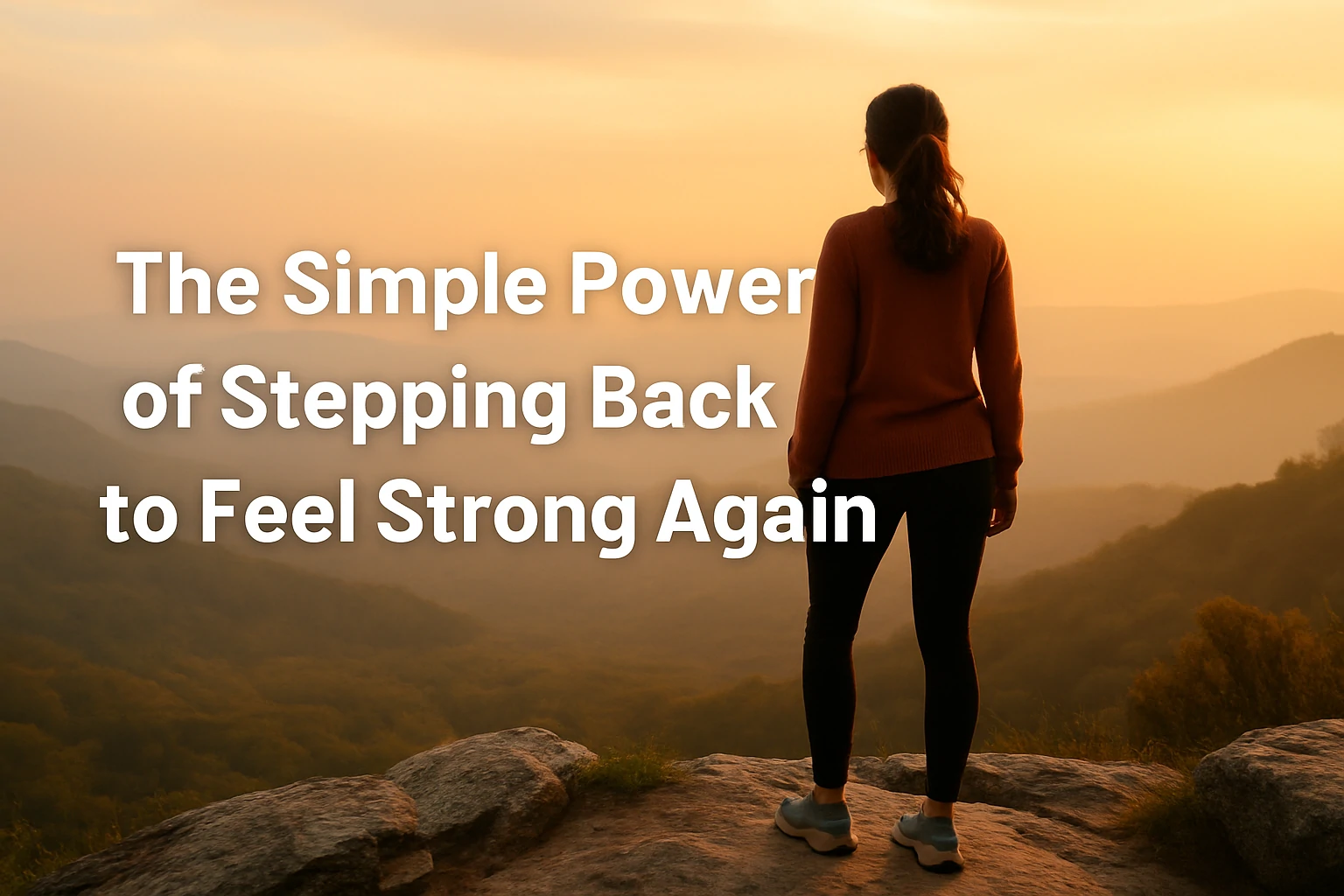 The Simple Power of Stepping Back to Feel Strong Again - Limerick Time