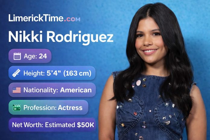 Nikki Rodriguez Age, Biography, Height, Family, Net Worth & More